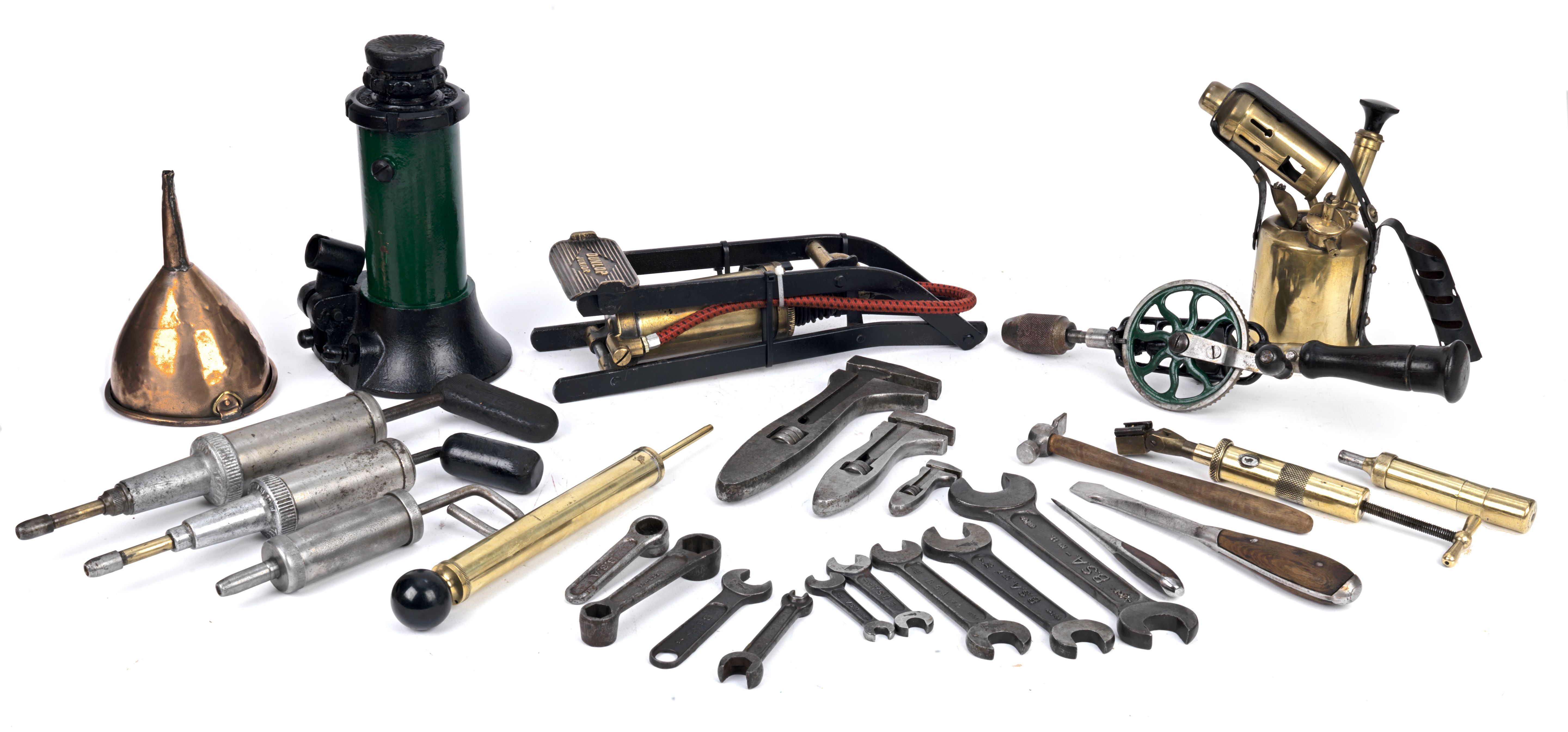 Bonhams Cars : Assorted tools and maintenance equipment to suit ...