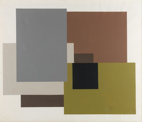 Bonhams : Michael Canney (British, 1923-1999) Overlap (Painted in 1990)