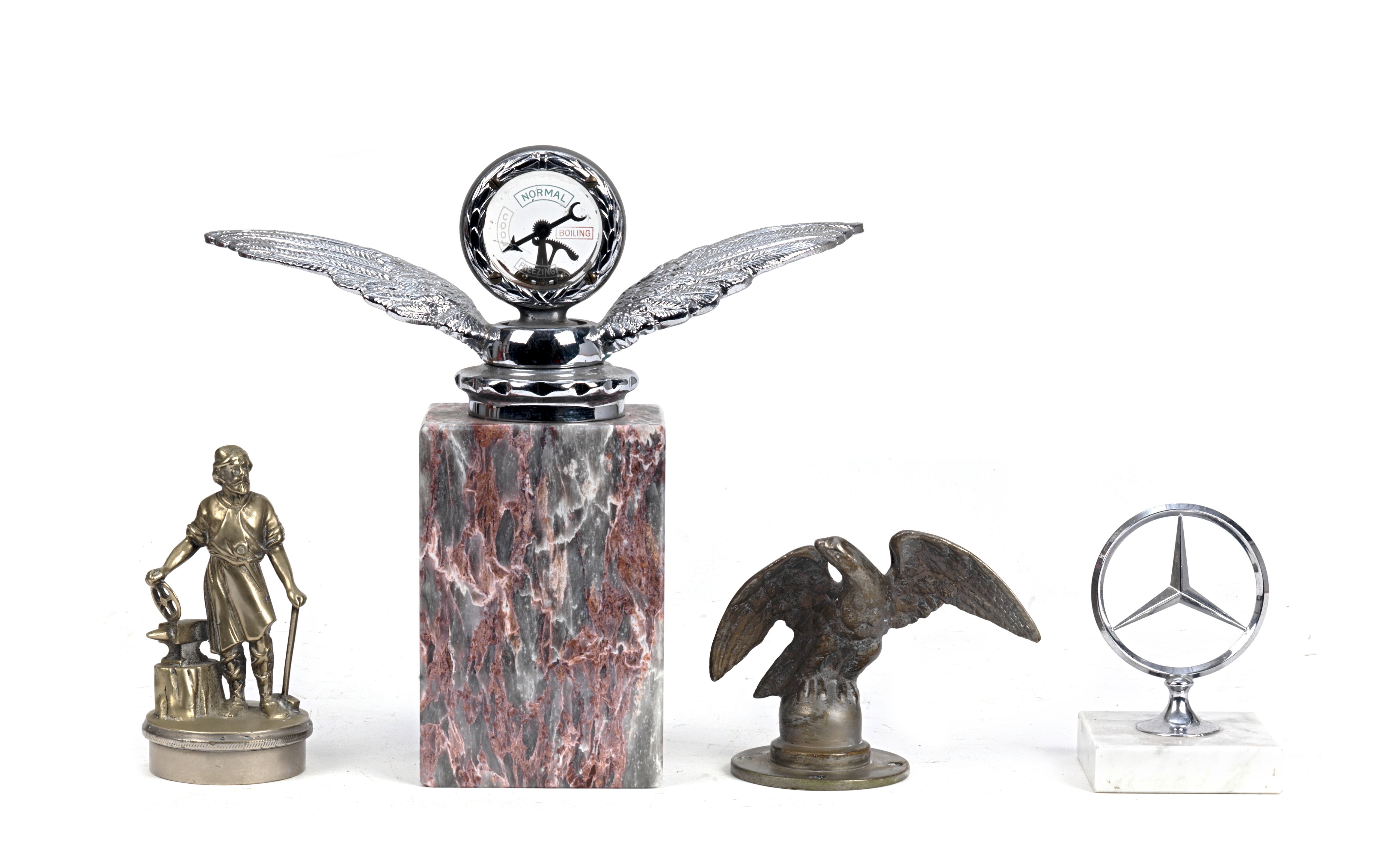 Bonhams Cars : Four car and truck mascots, ((4))