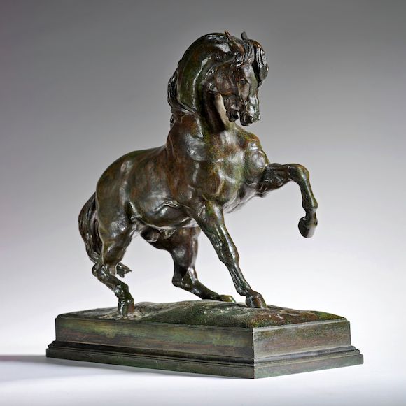 Bonhams Cornette de Saint Cyr : ANTOINE-LOUIS BARYE (1796-1875) Cheval ...