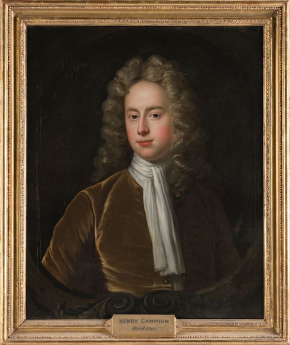 Bonhams : Circle of Thomas Hudson (British, 1701-1779) Portrait of ...