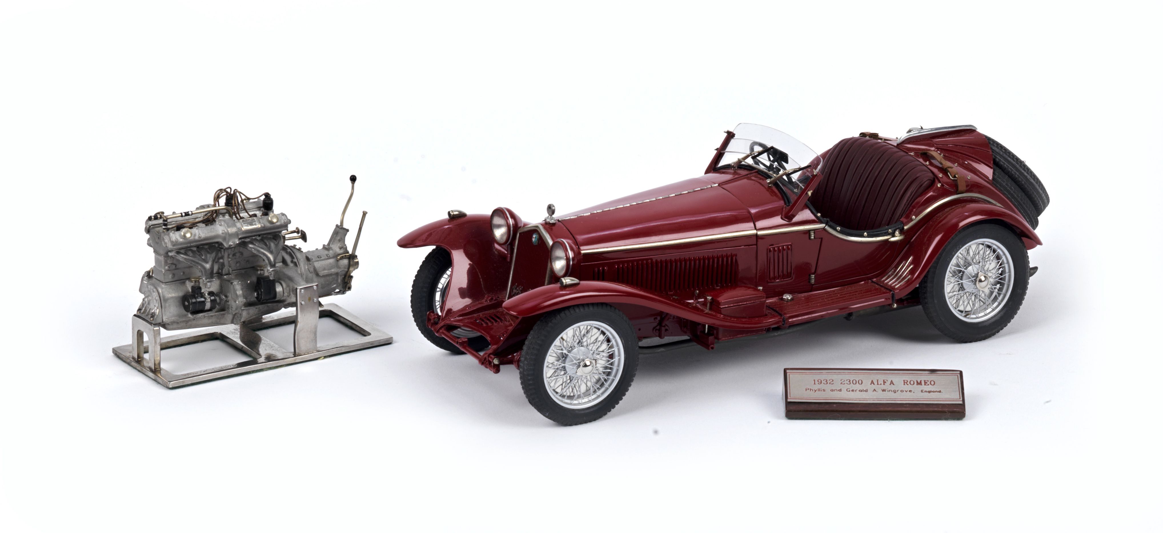 Bonhams Cars : A 1:15 scale model of a 1932 Alfa Romeo 2.3 8C Touring ...