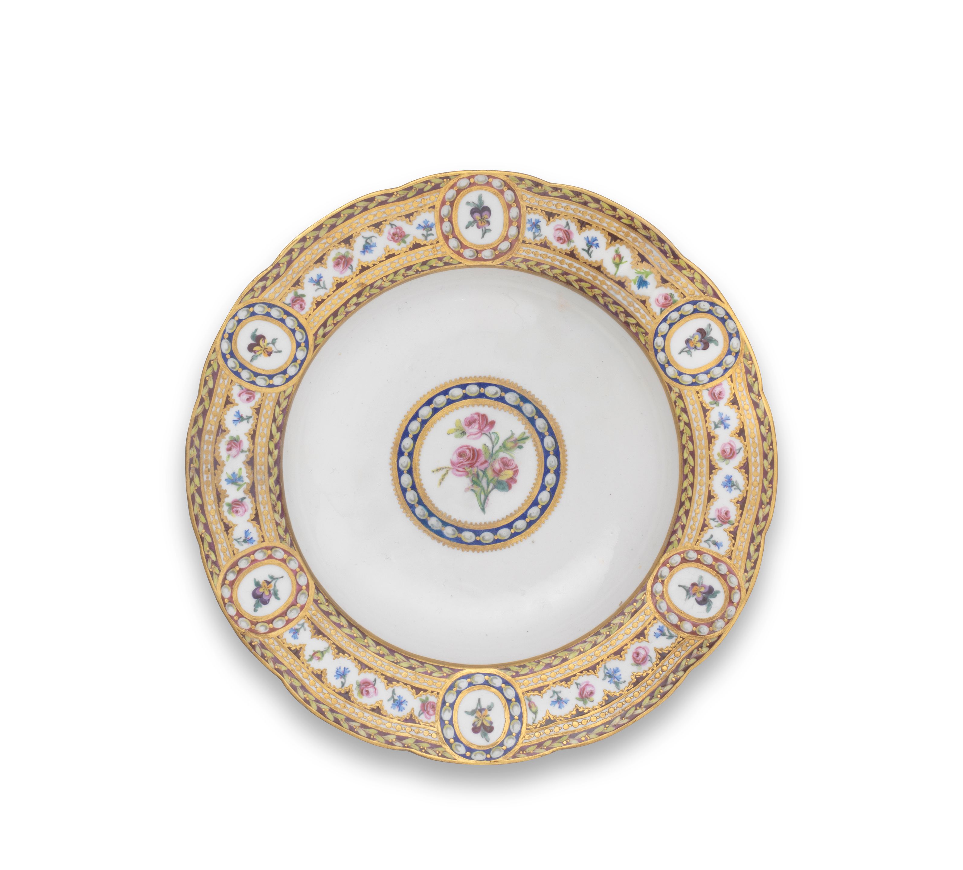 Bonhams : A Sèvres soup plate (assiette à potage) from the 'Service de ...