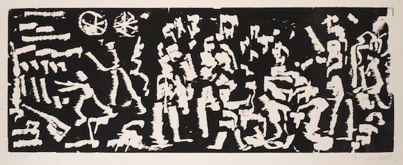 Bonhams Cornette de Saint Cyr : A. R. PENCK (1939-2017) Strike 1985 ...