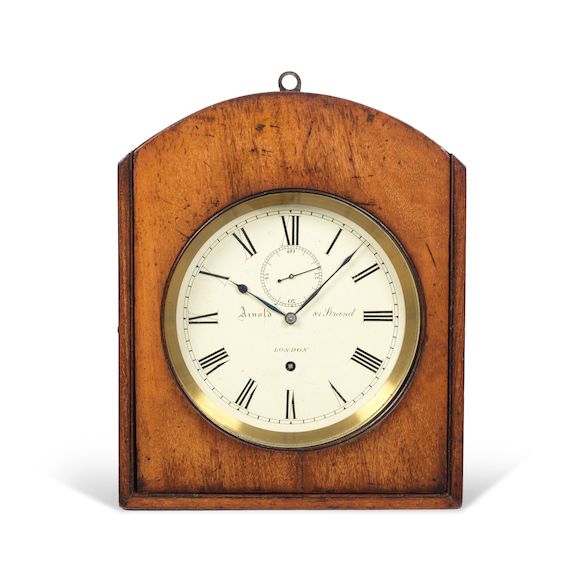 Bonhams : An interesting mid 19th century brass travel timepiece in ...