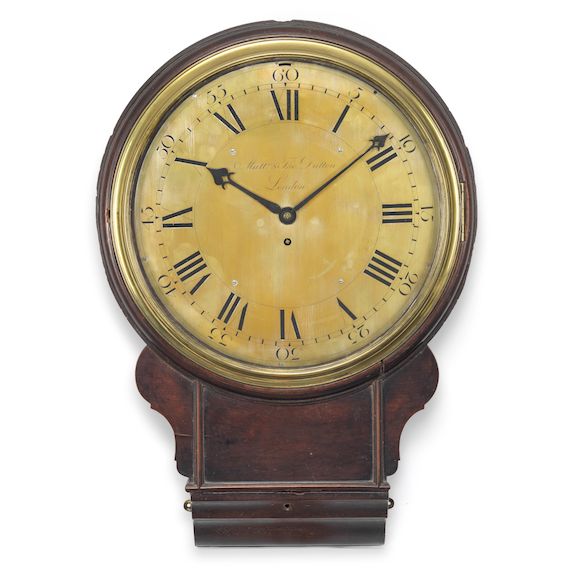 Bonhams : A good and rare late 18th century mahogany drop dial ...