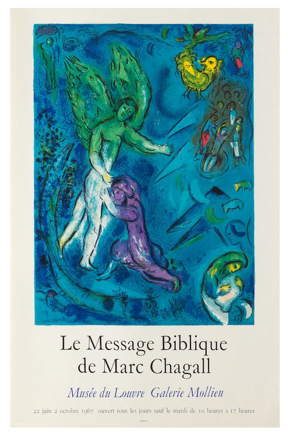 Bonhams : After Marc Chagall (French/Russian, 1887-1985) By Charles Sorlier (French, 1921-1990 ...