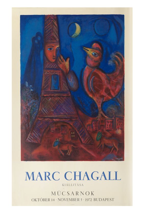Bonhams : After Marc Chagall (French/Russian, 1887-1985) By Charles Sorlier (French, 1921-1990 ...