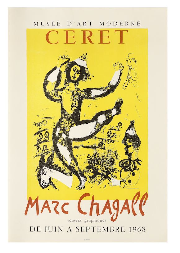 Bonhams : After Marc Chagall (French/Russian, 1887-1985) By Charles Sorlier (French, 1921-1990 ...