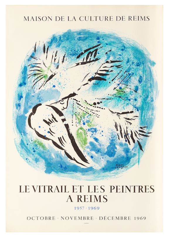 Bonhams : After Marc Chagall (French/Russian, 1887-1985) By Charles Sorlier (French, 1921-1990 ...