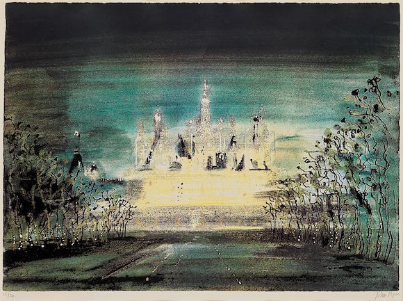 Bonhams : John Piper C.H. (British, 1903-1992) Chambord Screenprint in ...