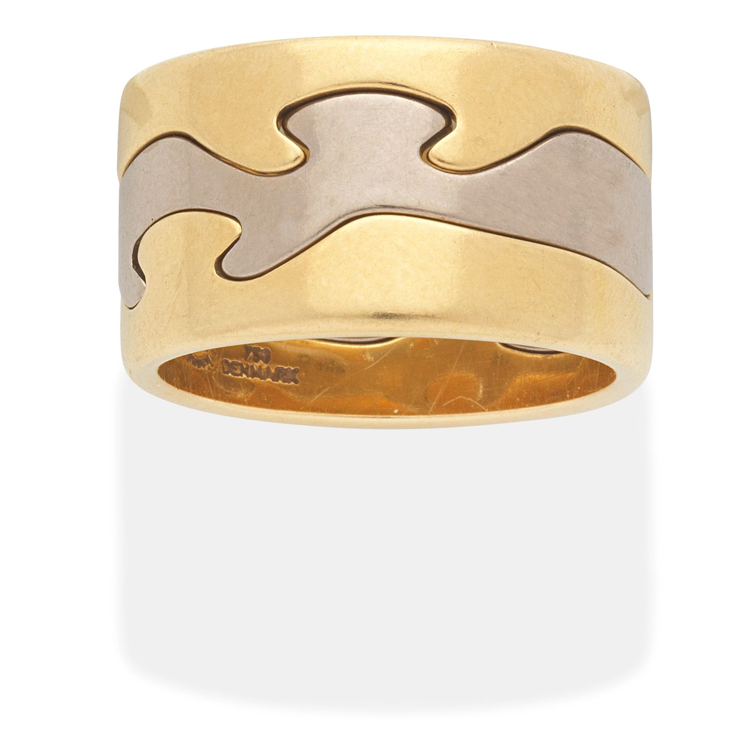 Bonhams : GEORG JENSEN 'FUSION' PUZZLE RING
