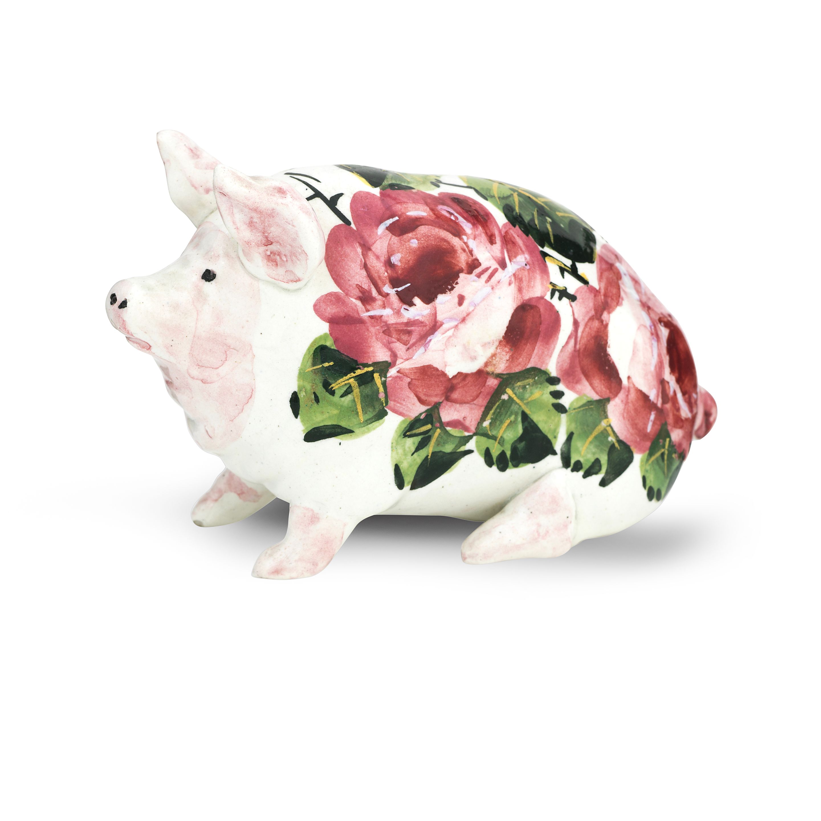 Bonhams : 'Roses' A small Wemyss pig