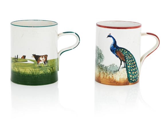 Bonhams A Wemyss Mug