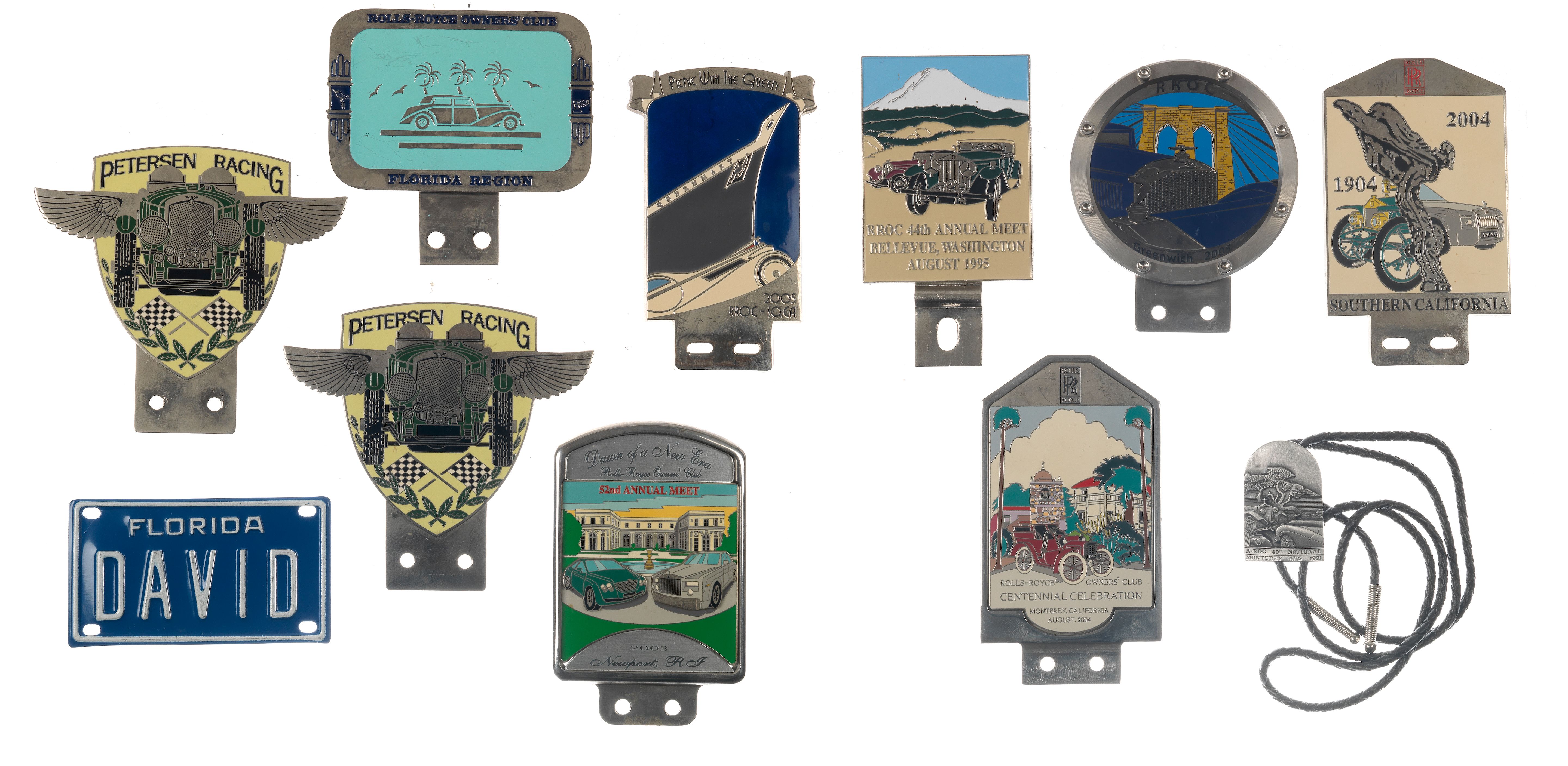 Bonhams Cars : American motoring car badges including RROC, ((11))