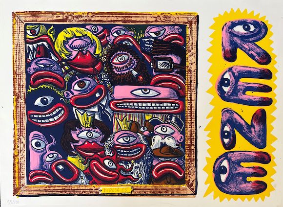 Bonhams Cornette de Saint Cyr : HERVÉ DI ROSA (Né en 1959) « Le peuple ...