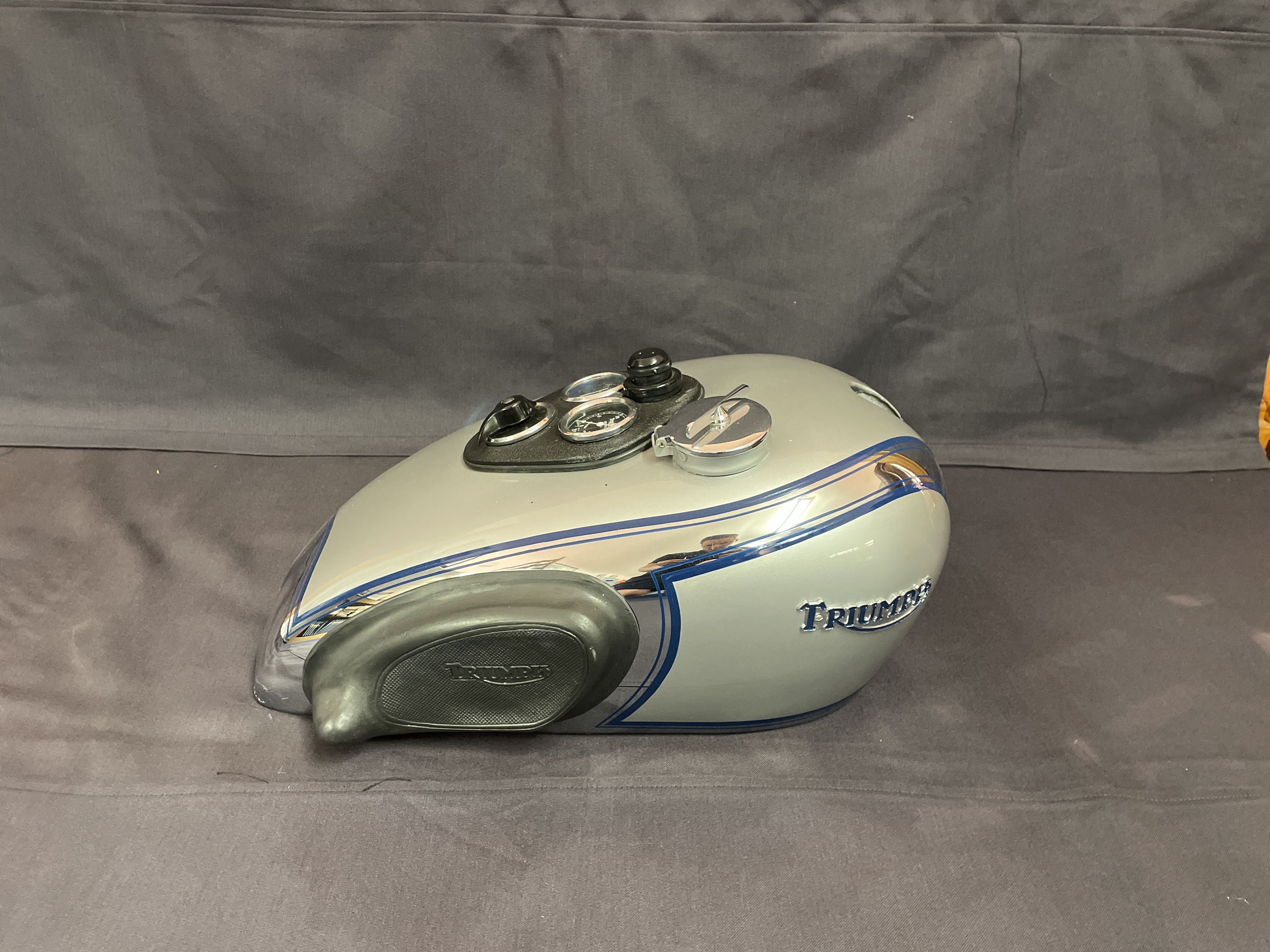 Bonhams Cars : A Triumph Tiger 100 petrol tank