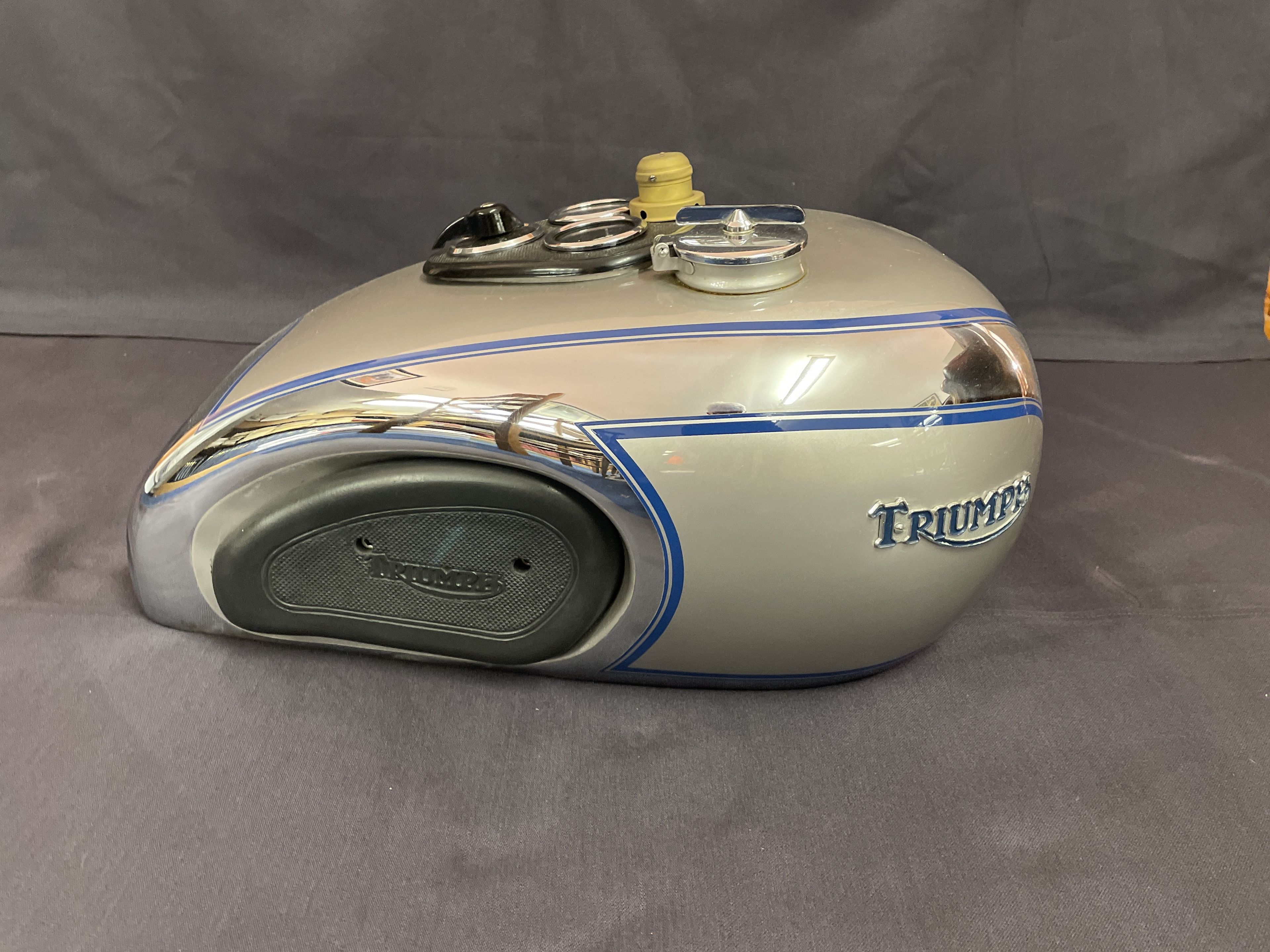 Bonhams Cars : A Triumph Tiger 100 petrol tank