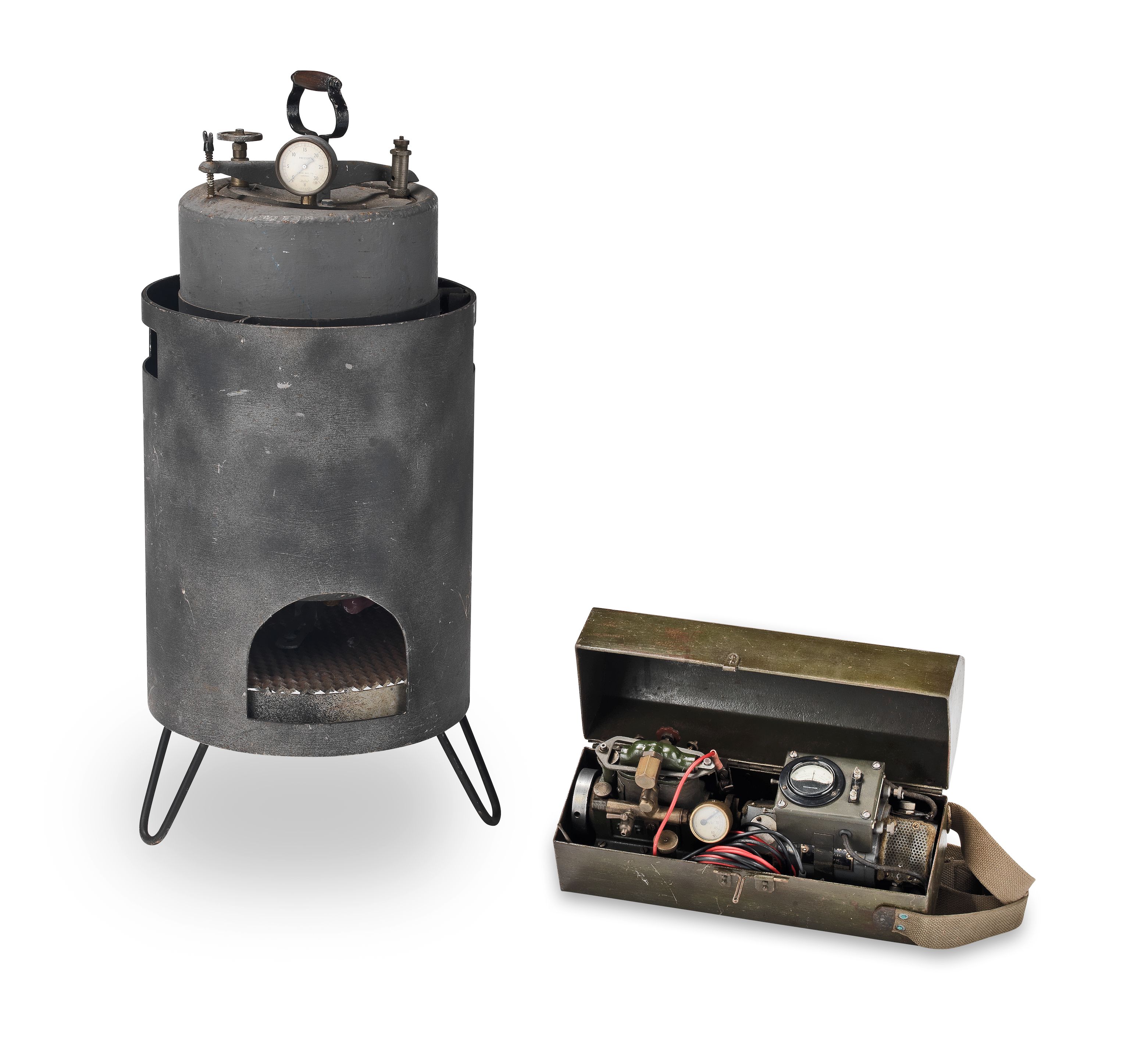 Bonhams : An ALCO 'FIREFLY' Model Steam Generator Set, British, Mid ...