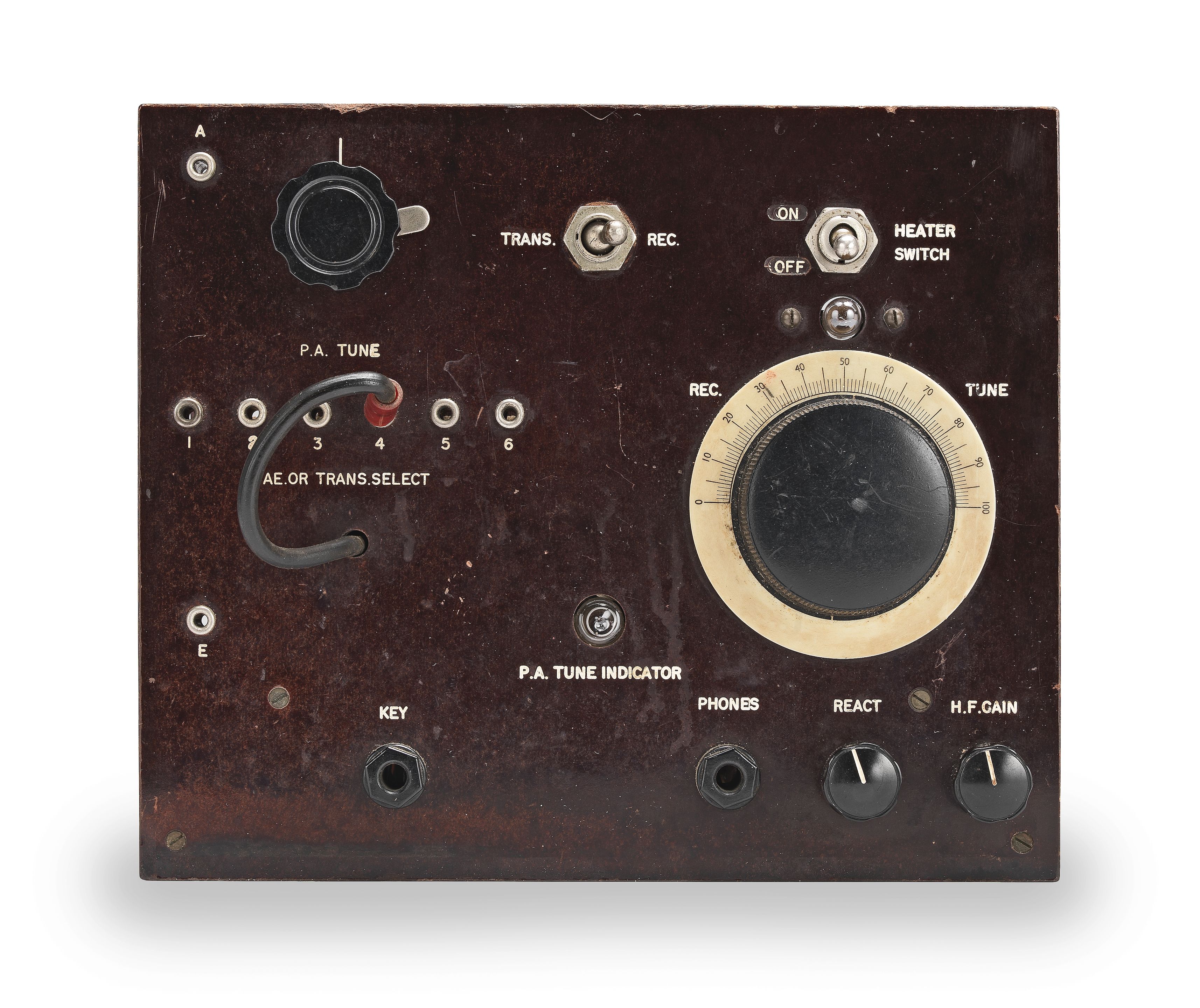 Bonhams : A Prototype Clandestine Transceiver, By Piezo Quartz Crystal ...