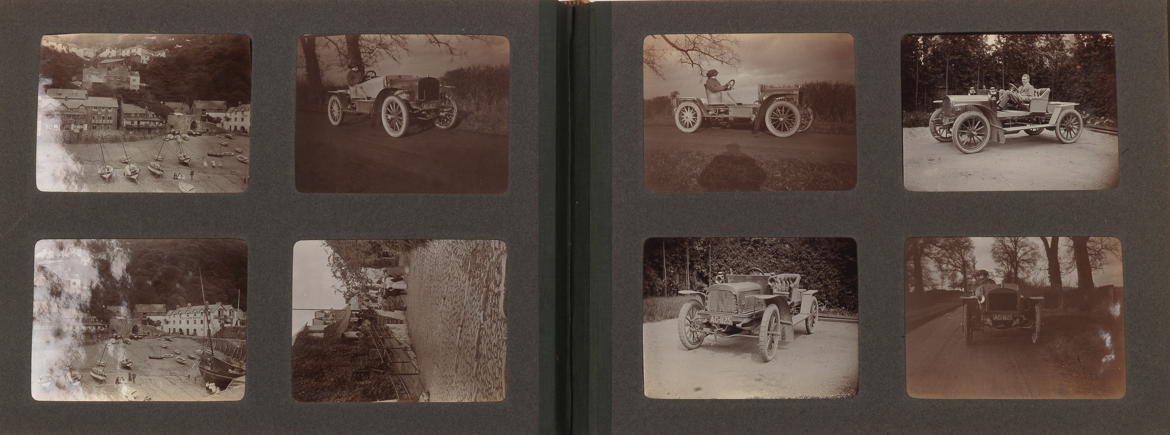 Bonhams Cars : A photograph album containing period images of pioneer ...