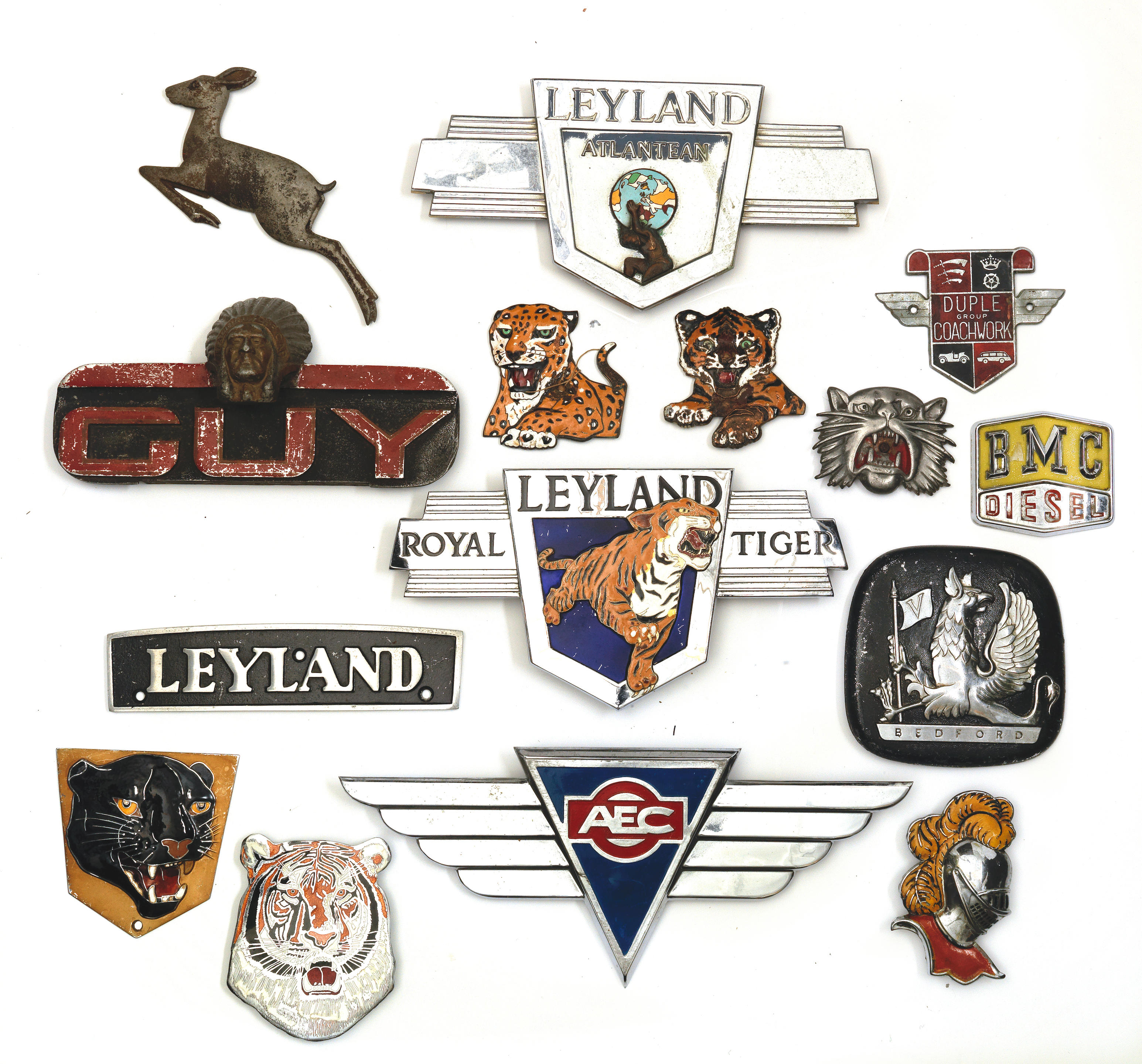 Bonhams Cars Assorted Commercial Vehicle Badges Qty