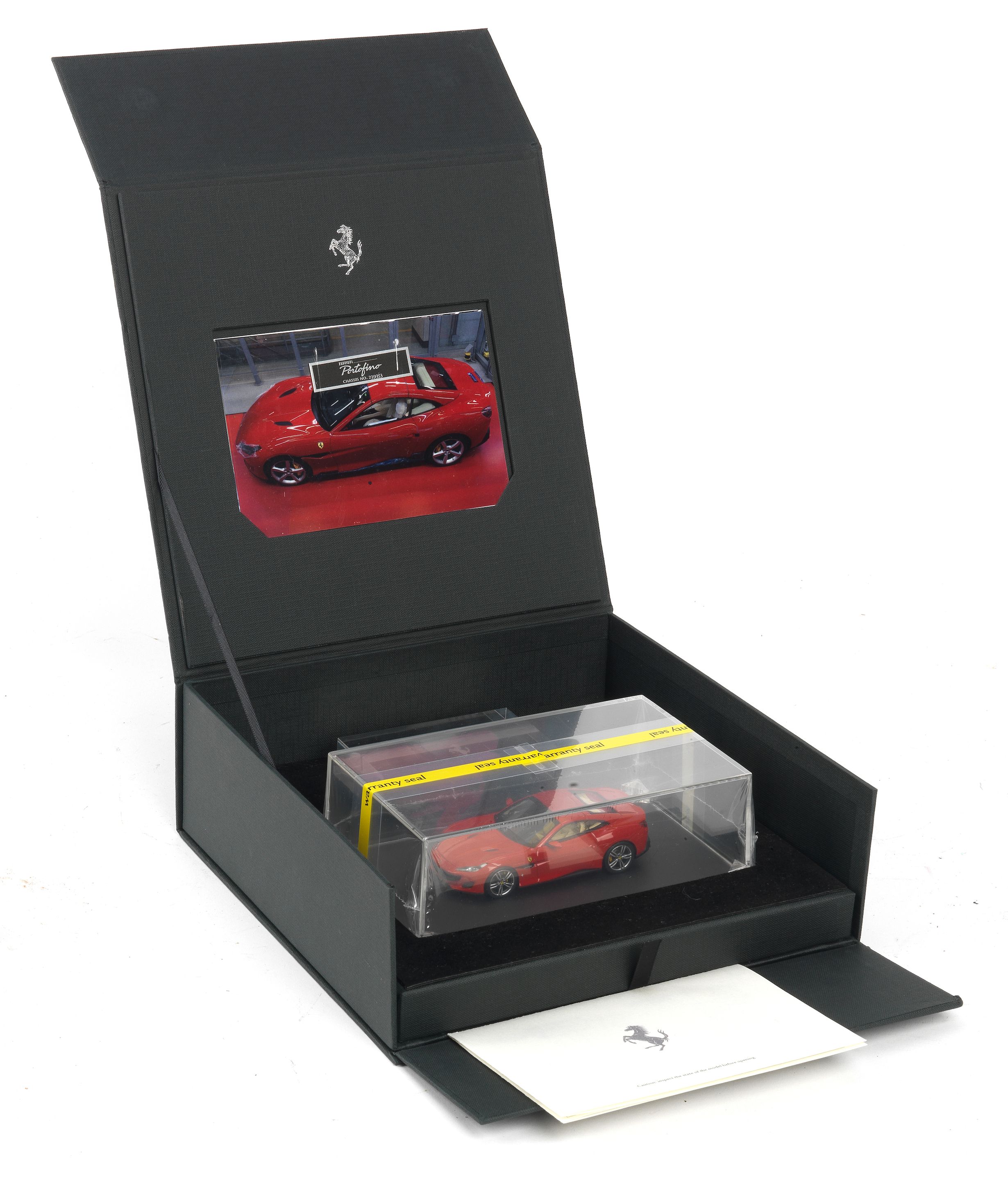 Bonhams Cars : A boxed Ferrari Portofino owner's delivery 1:43 scale ...