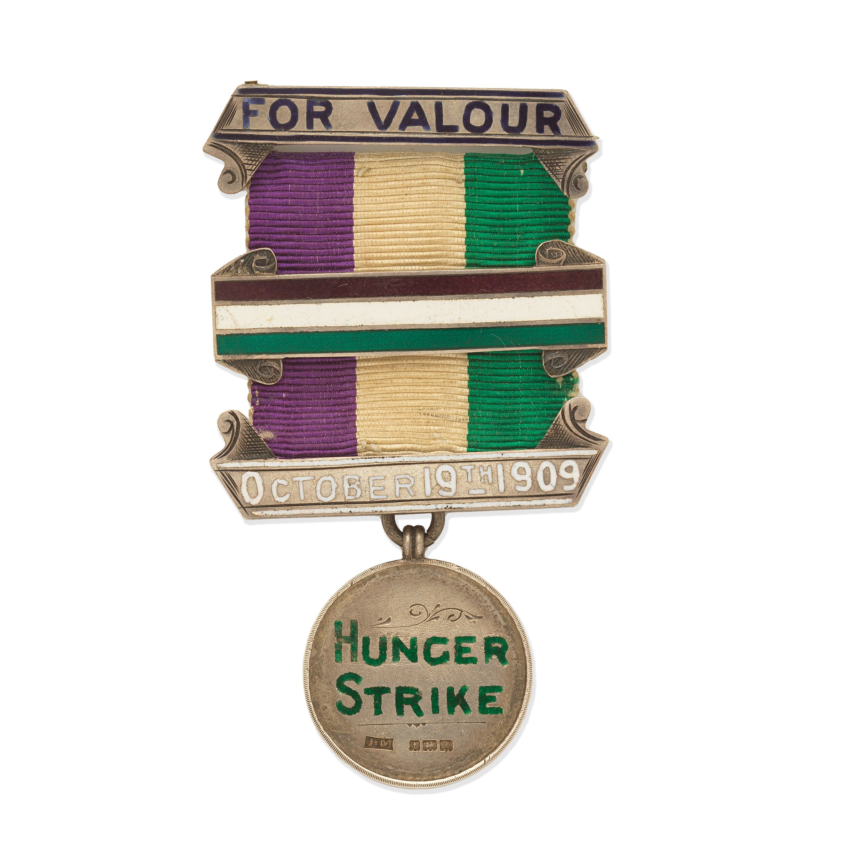 Bonhams : HUNGER STRIKE MEDAL - MAUD JOACHIM Hunger strike medal ...