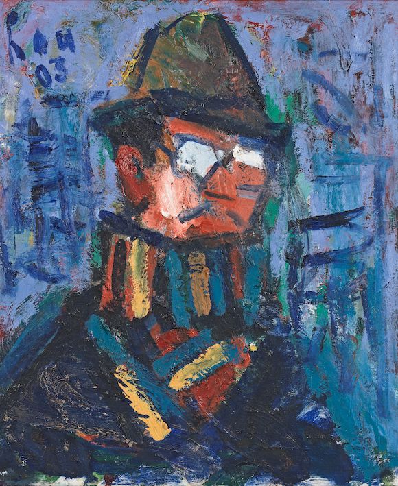 Bonhams : Tran Luu Hau (Vietnamese, 1928-2020) Self Portrait