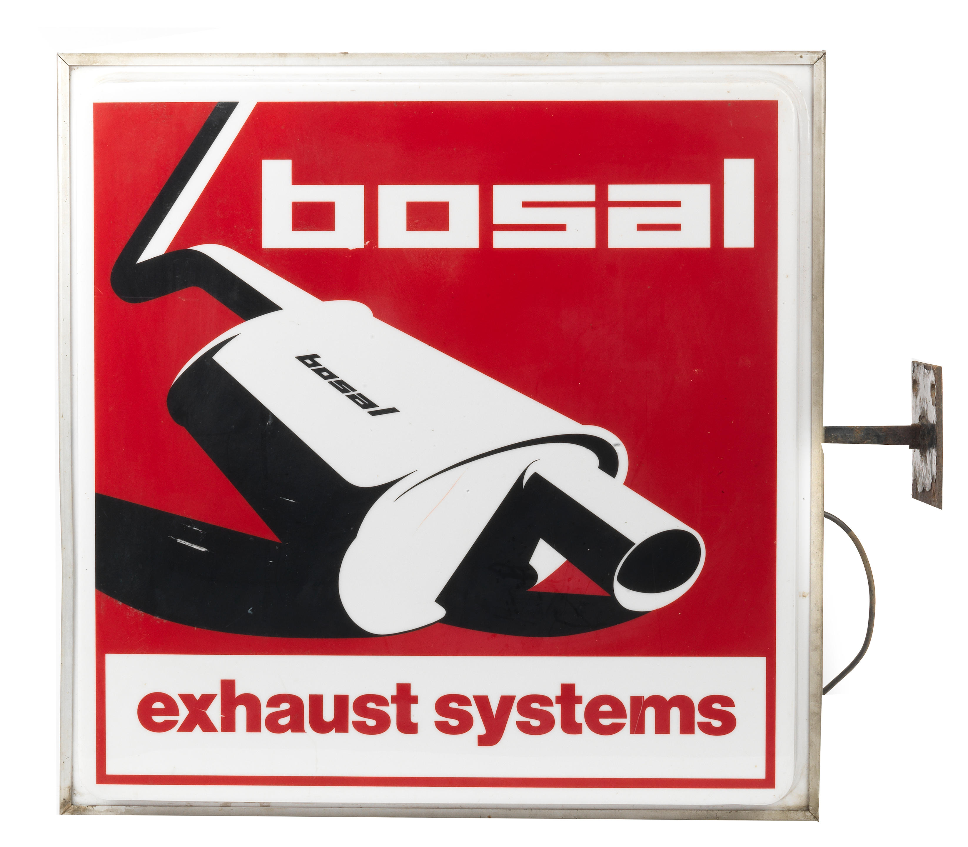 Bonhams Cars : A Bosal exhaust systems double-sided illuminating dealer ...
