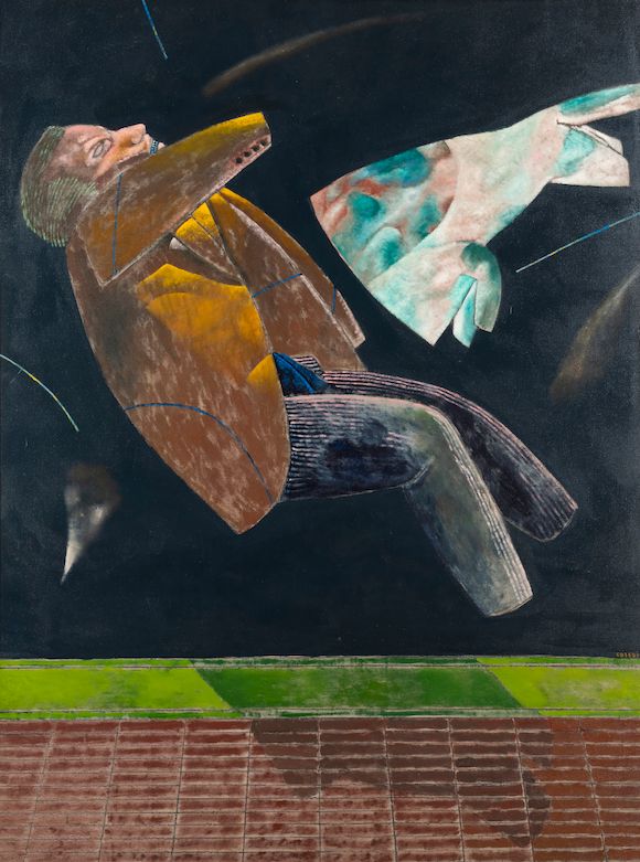 Bonhams Cornette de Saint Cyr : DARIO CATERINA (born 1955) Homme tombant