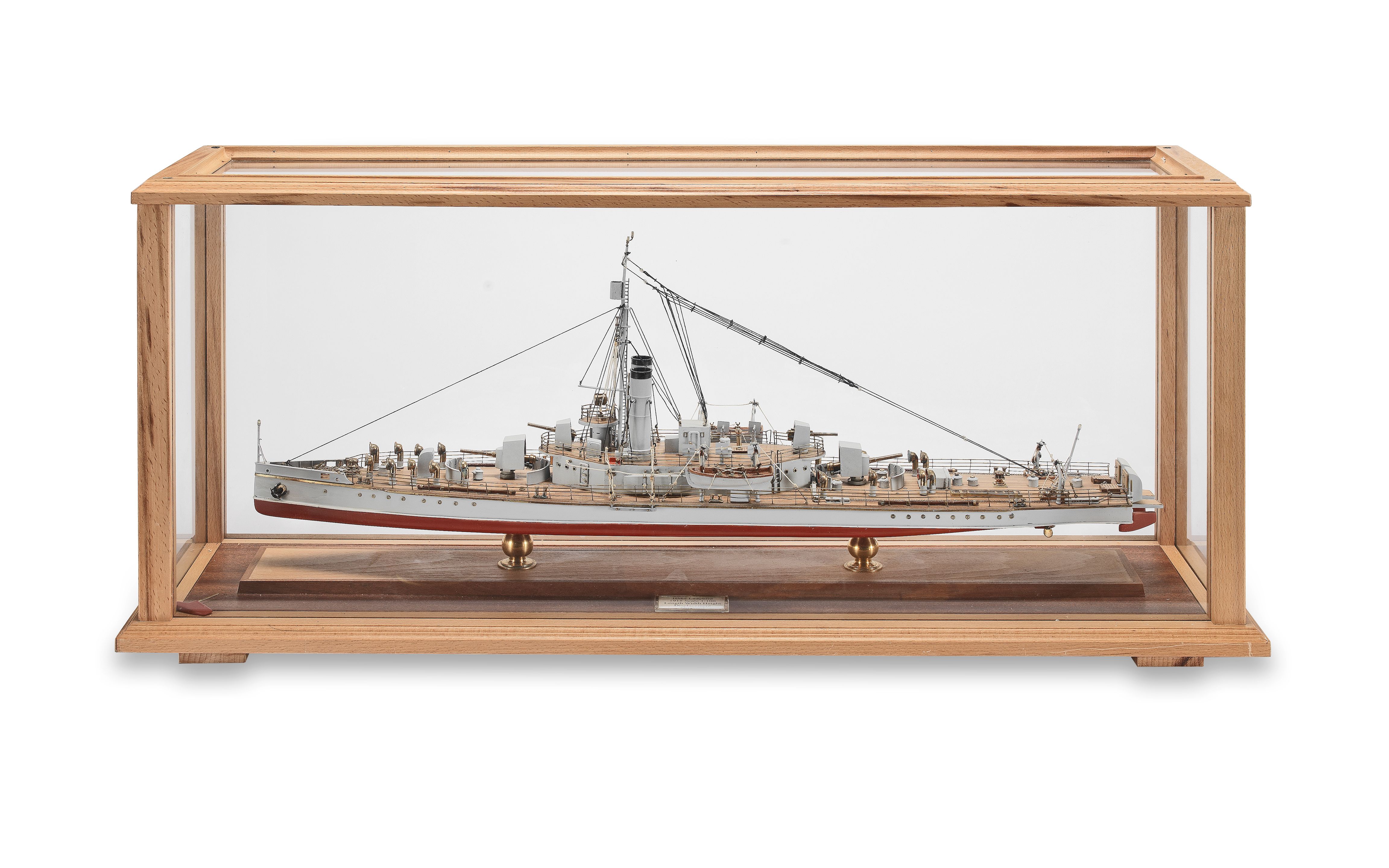 Bonhams : A Scale Model of the Insect-Class River Gunboat H.M.S ...
