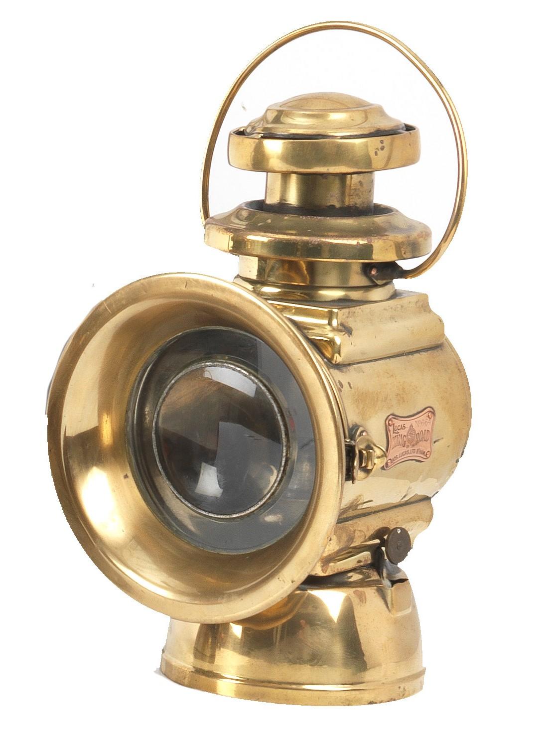 Bonhams Cars : A Lucas No.664 oil-illuminating side-lamp,