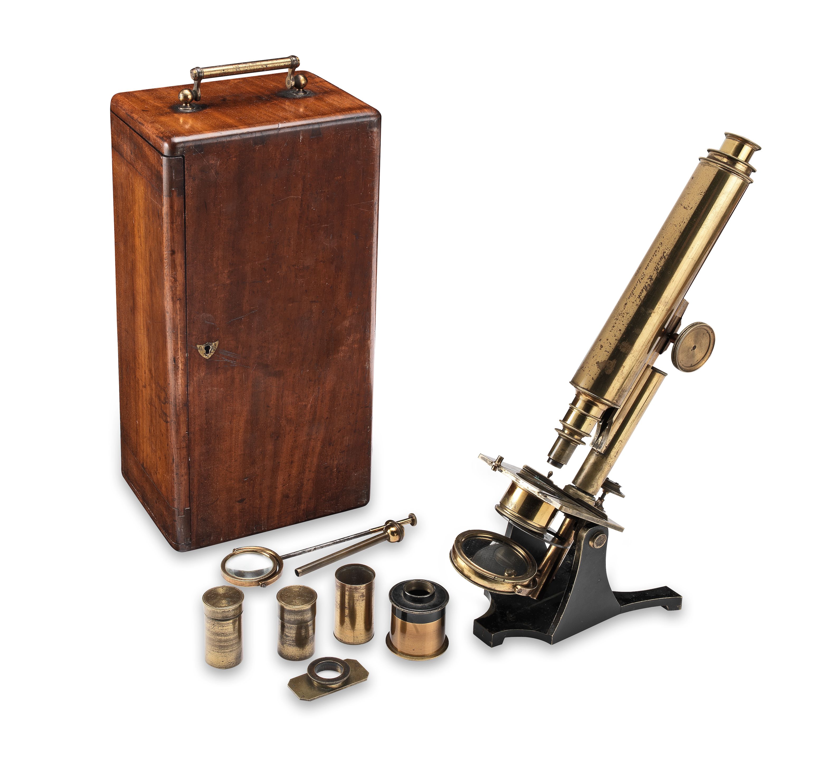 Bonhams : A Smith & Beck Compound Monocular Microscope, English, mid ...