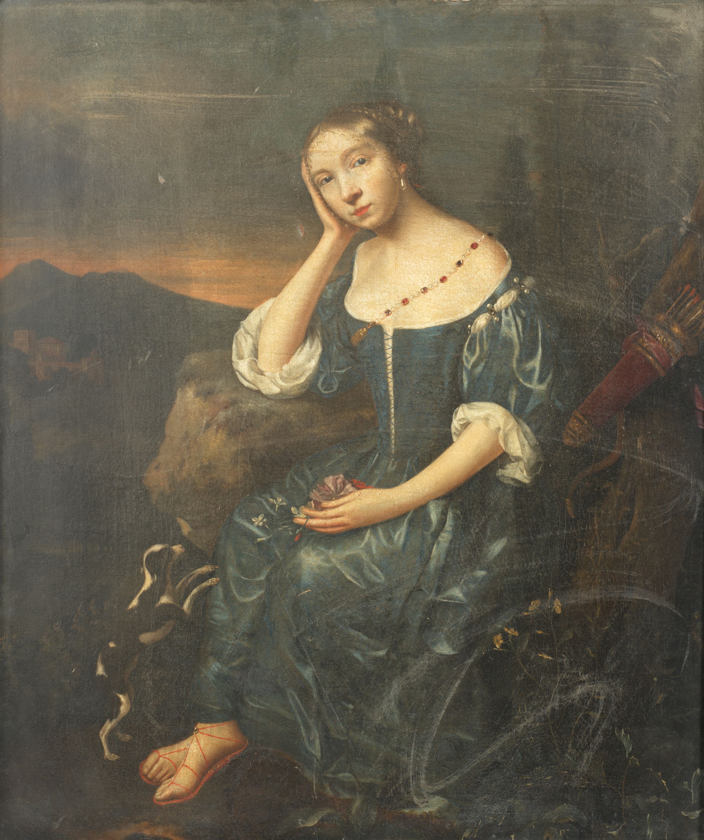 Bonhams : Circle of Pierre Mignard (Troyes 1612-1695 Paris) Portrait of ...