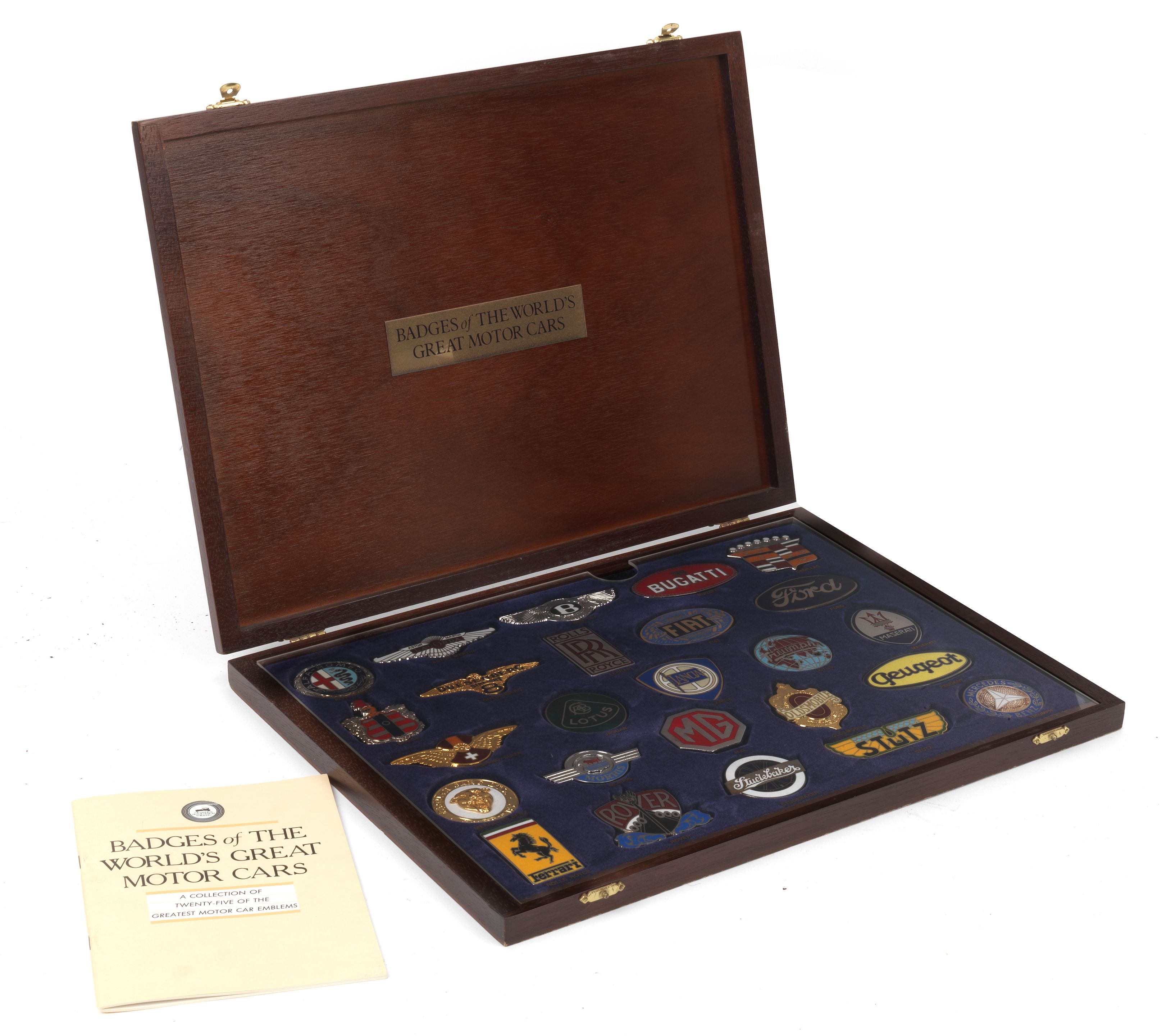 Bonhams Cars : A cased set of 'Badges of the World's Great Motor Cars ...