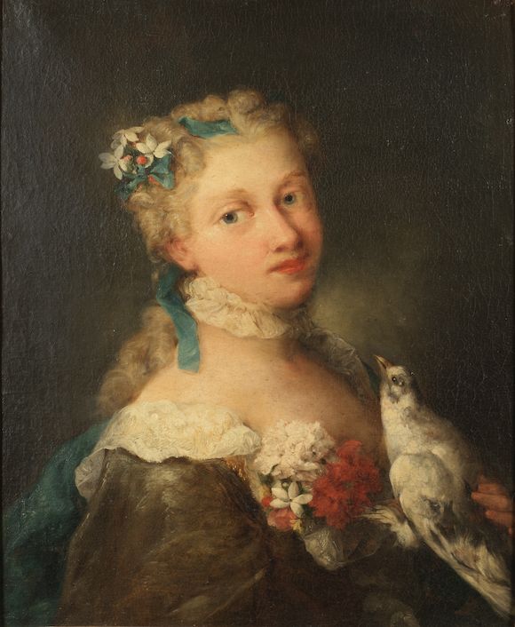 Bonhams : Circle of Alessandro Longhi (Venice 1733-1813) Portrait of a ...