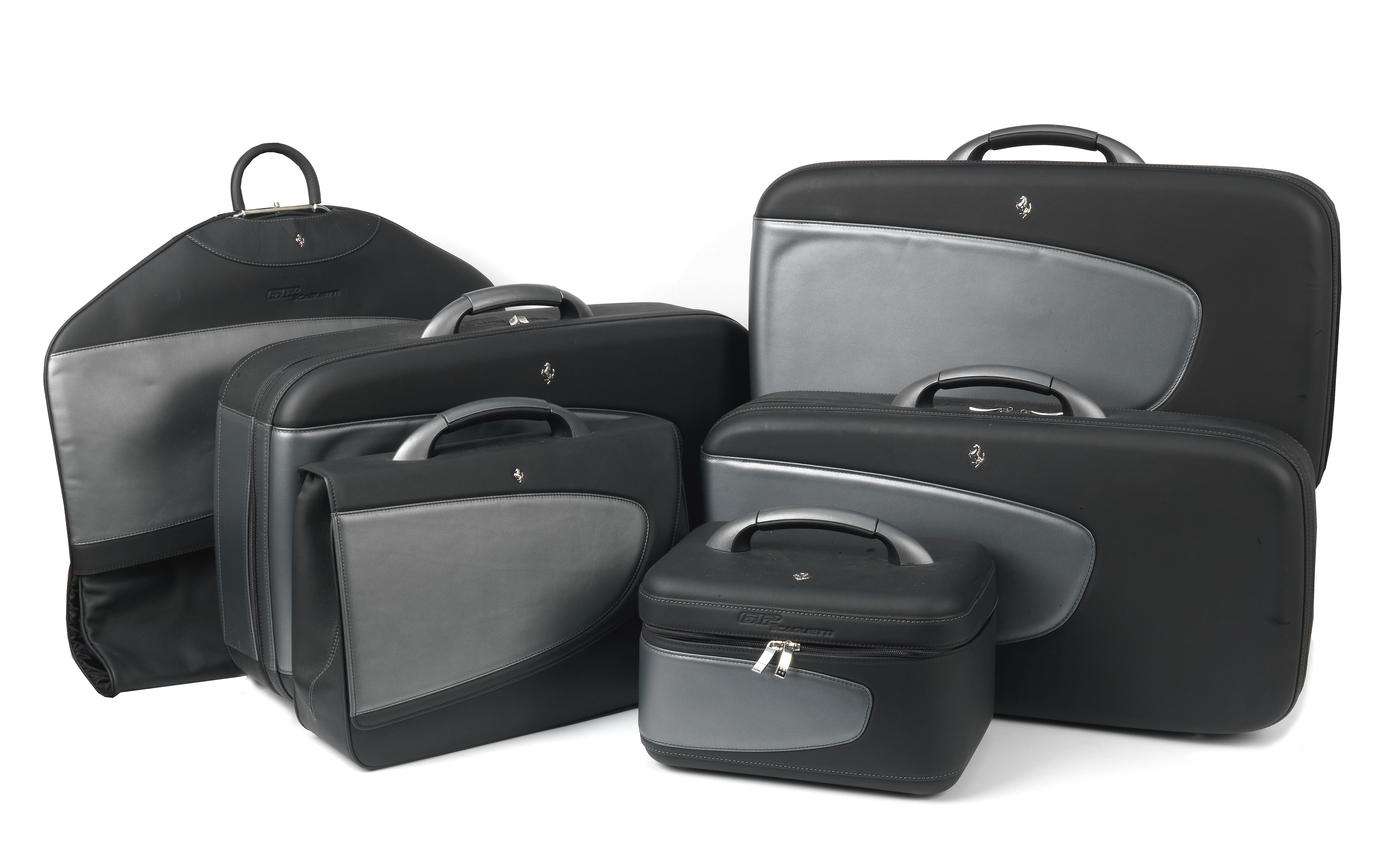 Bonhams Cars : A six-piece set of Ferrari 612 Scaglietti leather ...