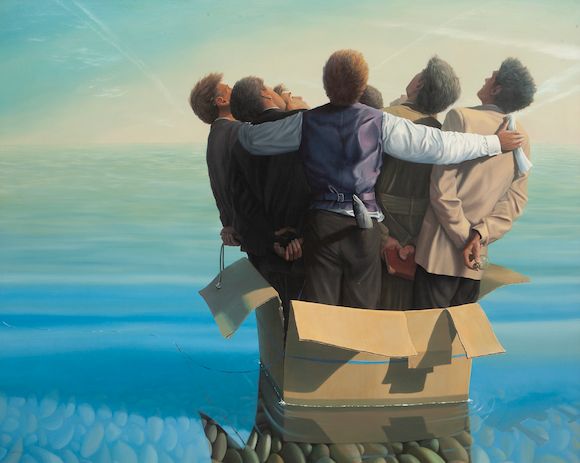 Bonhams : Gordon K Mitchell, ARSA RSW RGI (British, born 1952) A Parcel ...