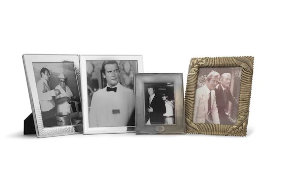 Bonhams : Framed photographs of Sir Roger Moore with Albert R. (Cubby ...