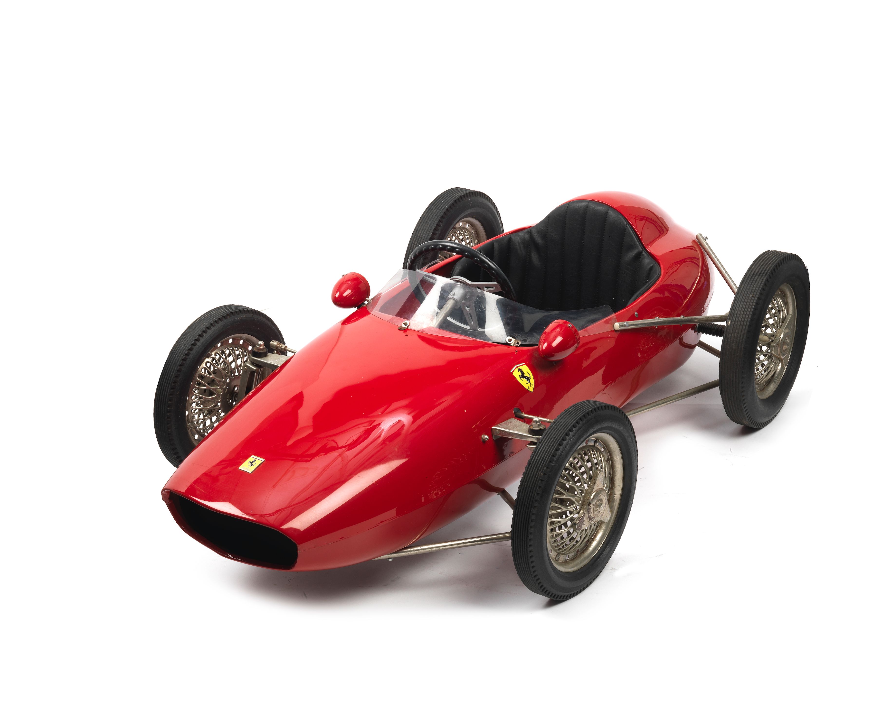 Bonhams Cars : A fine and rare child's Ferrari 'John Surtees' 1.5 litre 158 pedal car, Italian ...