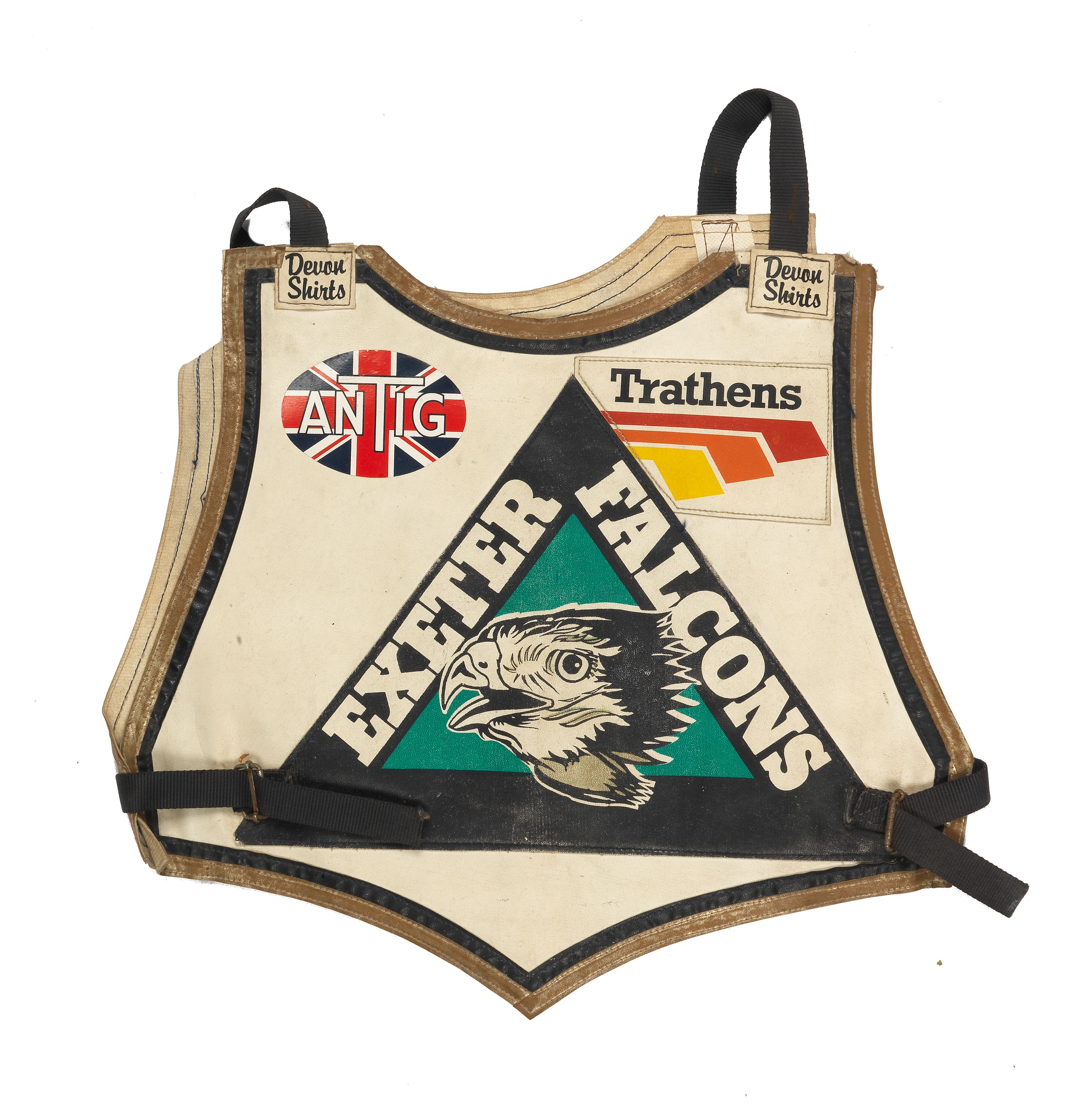 Bonhams Cars : An Exeter Falcons speedway race vest