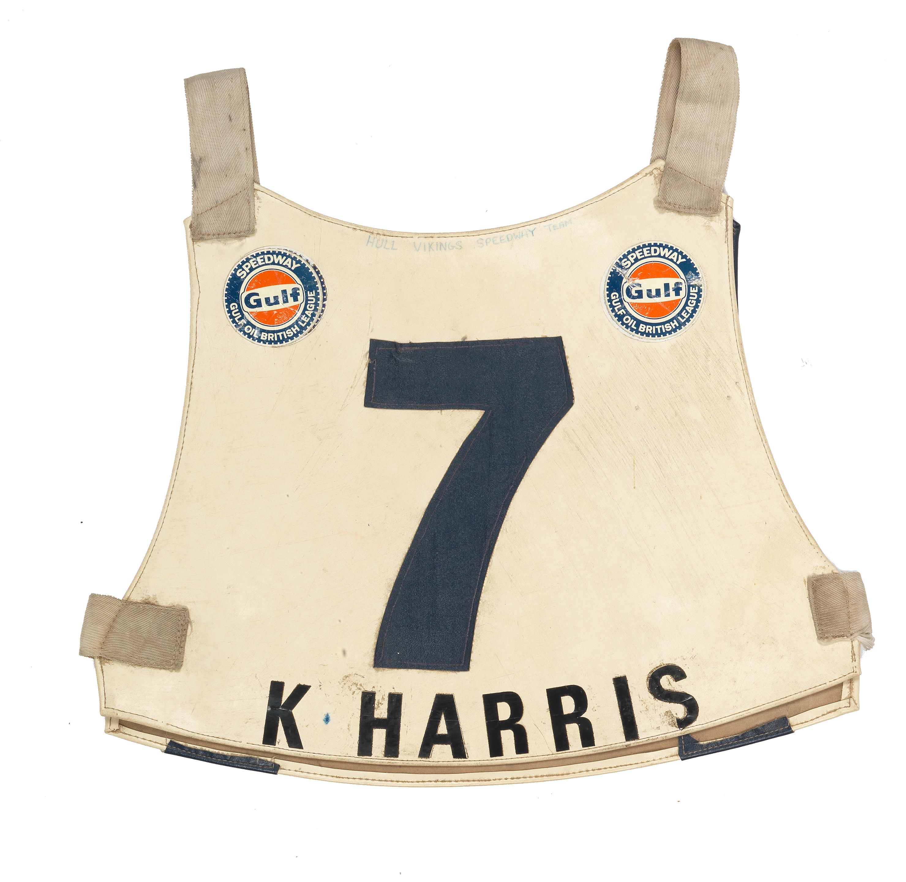 Bonhams Cars : A Hull Vikings speedway race vest