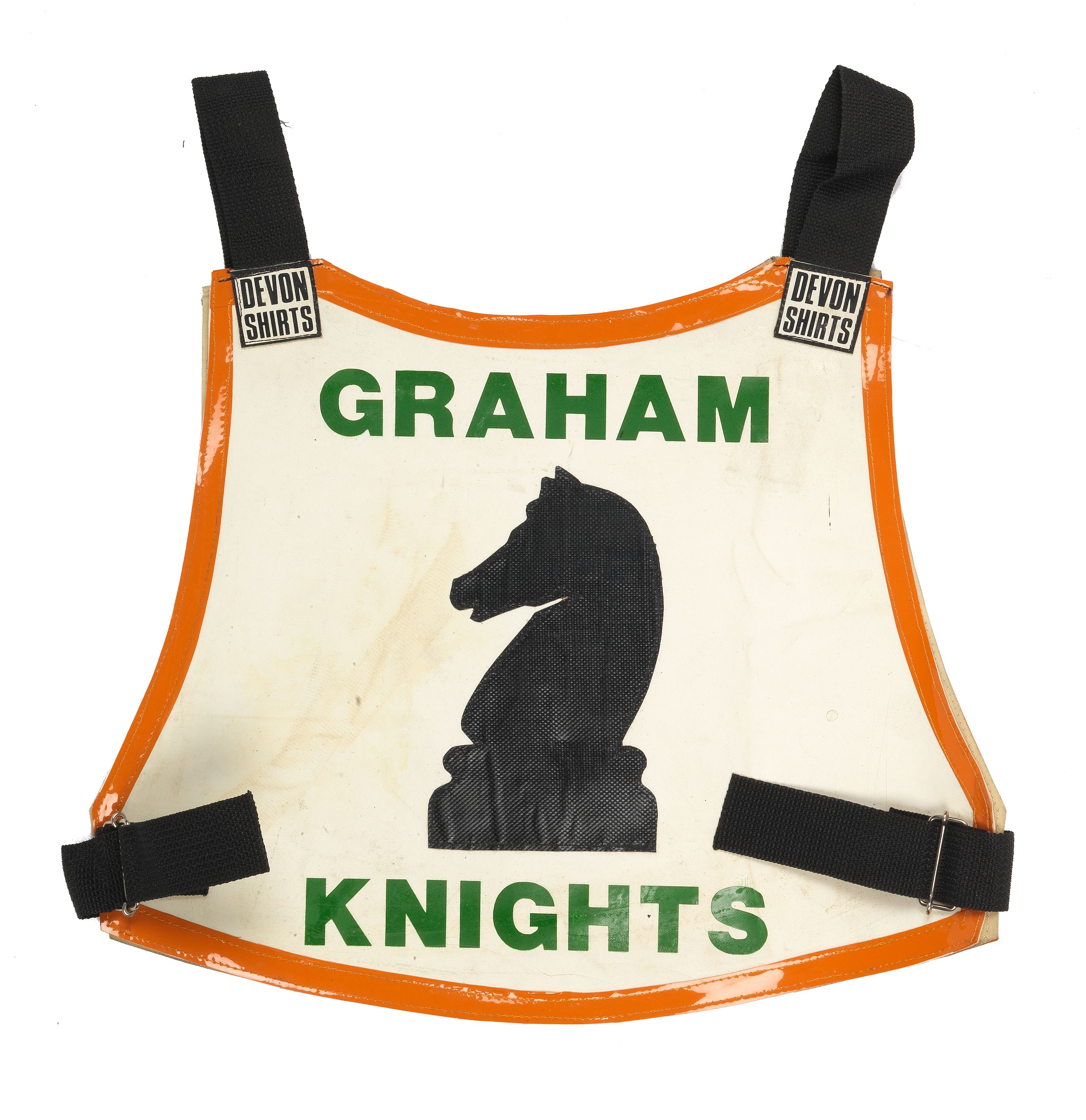 Bonhams Cars : A Milton Keynes 'Graham' Knights speedway race vest