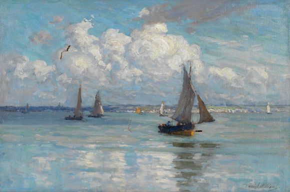 Bonhams : Terrick John Williams, RA (British, 1860-1936) Sailing boats ...