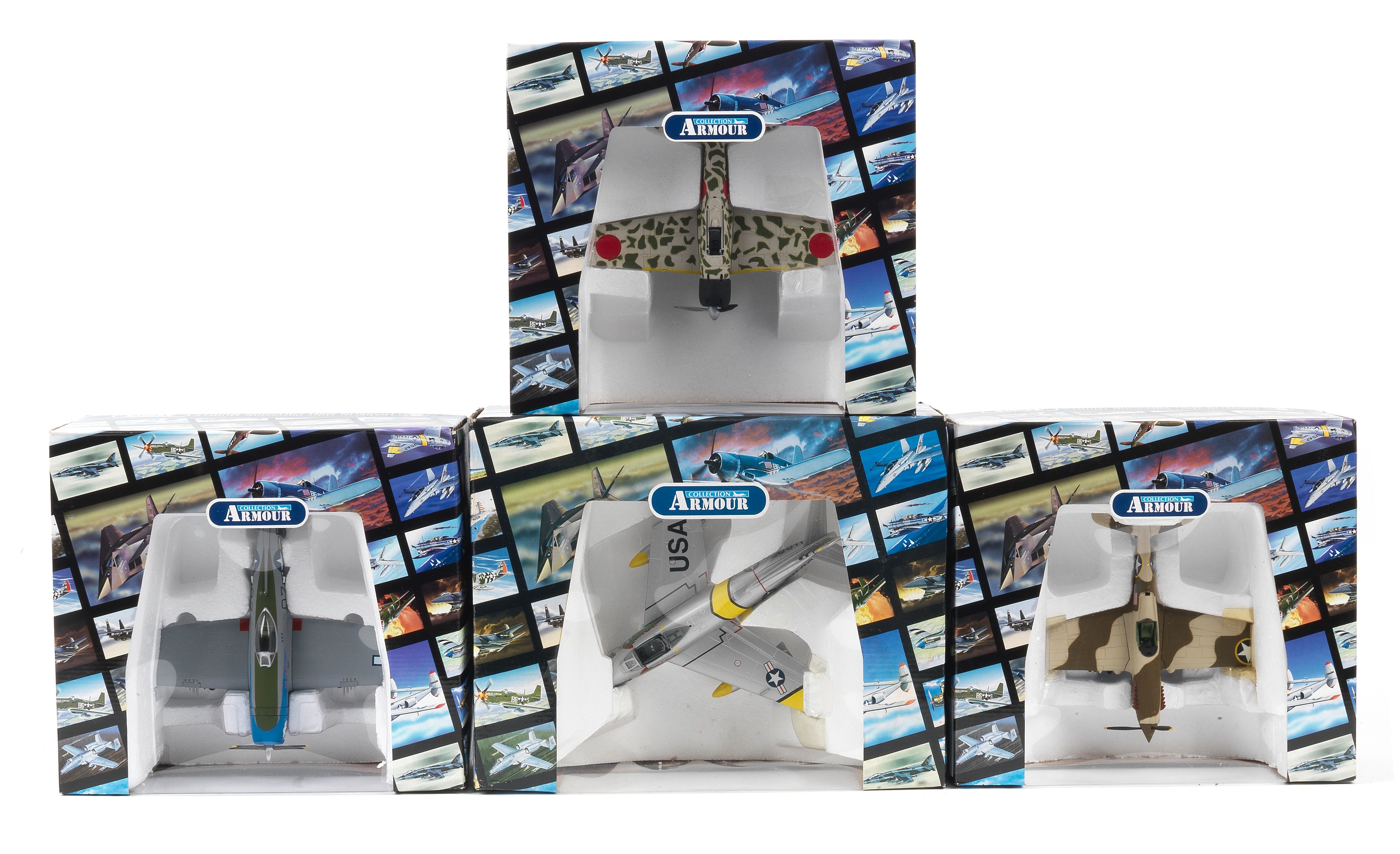 Bonhams Cars : Four 1:48 scale boxed Franklin Mint Armour Collection ...