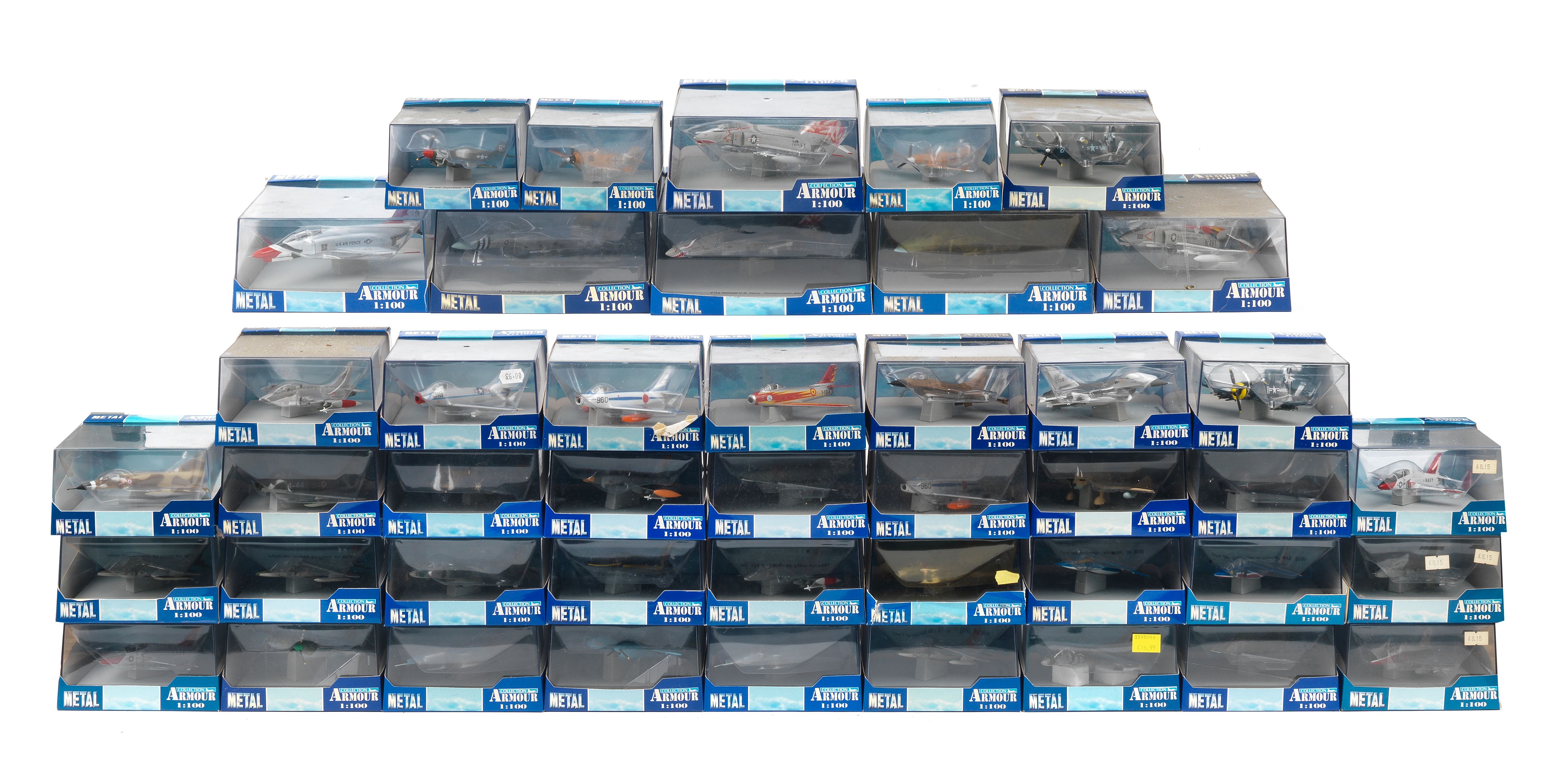 Bonhams Cars : Assorted 1:100 scale boxed Franklin Mint Armour ...
