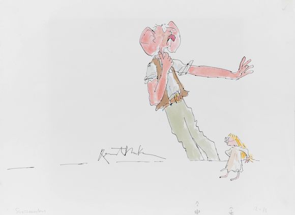 Bonhams : Sir Quentin Blake (British, born 1932) Illustration for ...