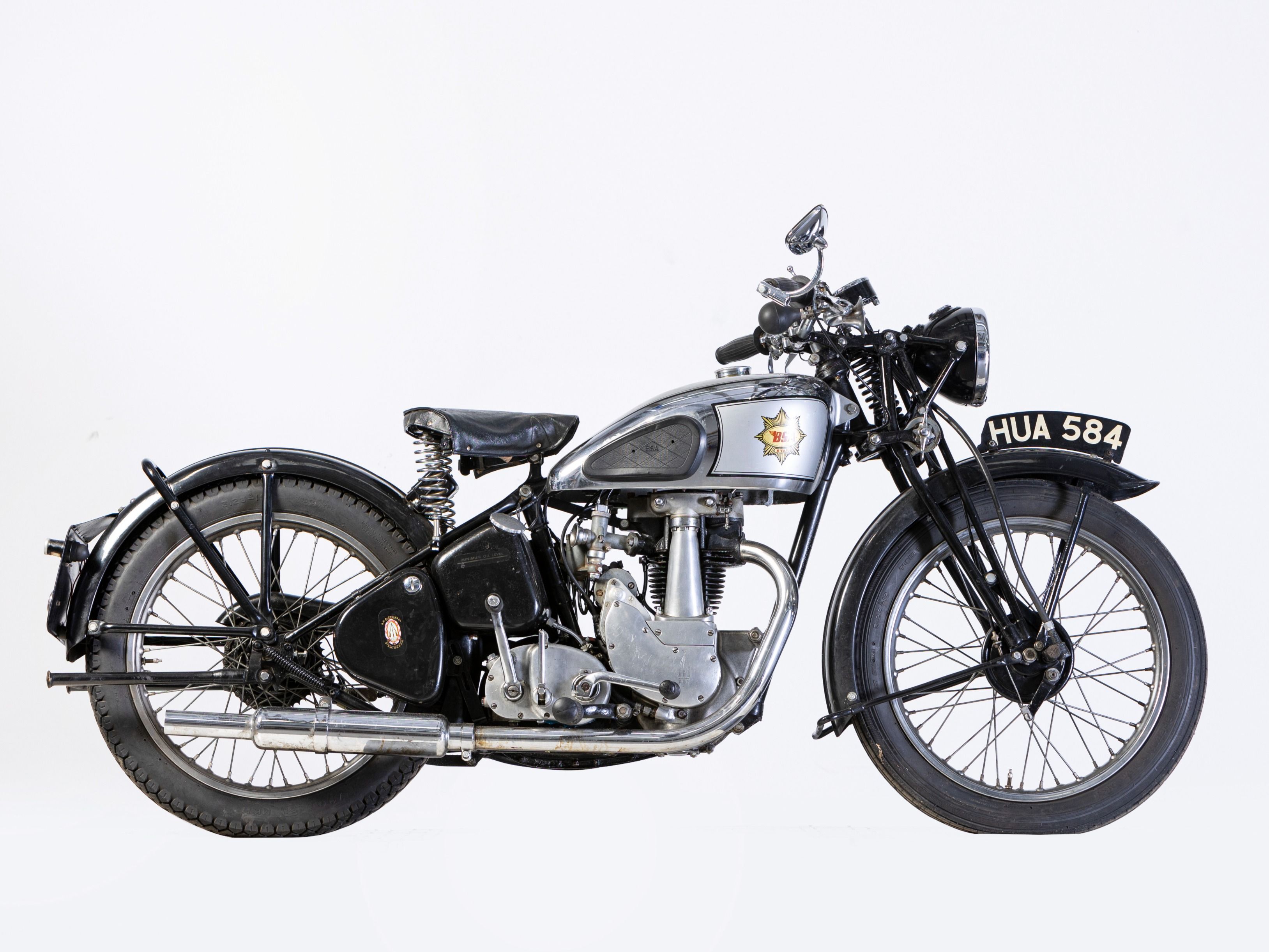 Bonhams Cars : Property of a deceased estate, 1939 BSA 249cc B21 De Luxe (see text) Frame no ...