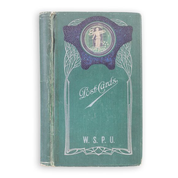 Bonhams : SUFFRAGETTE WSPU POSTCARD ALBUM Postcard album produced by ...